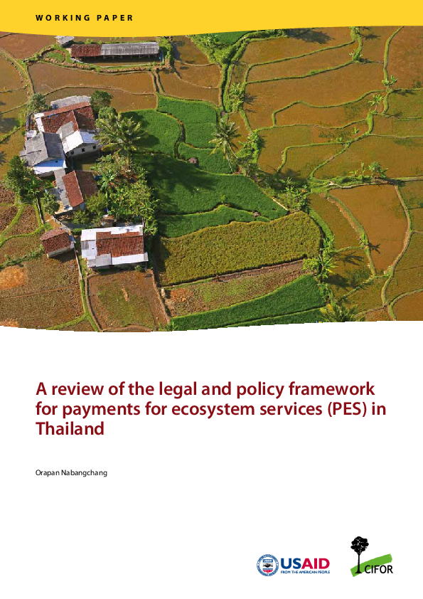 (PDF) A review of the legal and policy framework for payments for ...