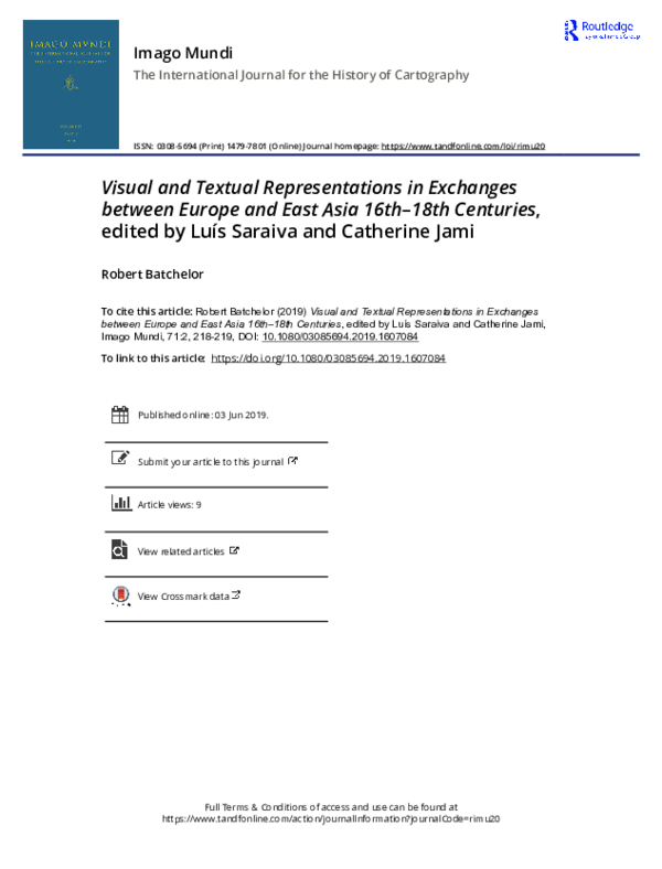 (PDF) Visual and Textual Representations in Exchanges between Europe ...
