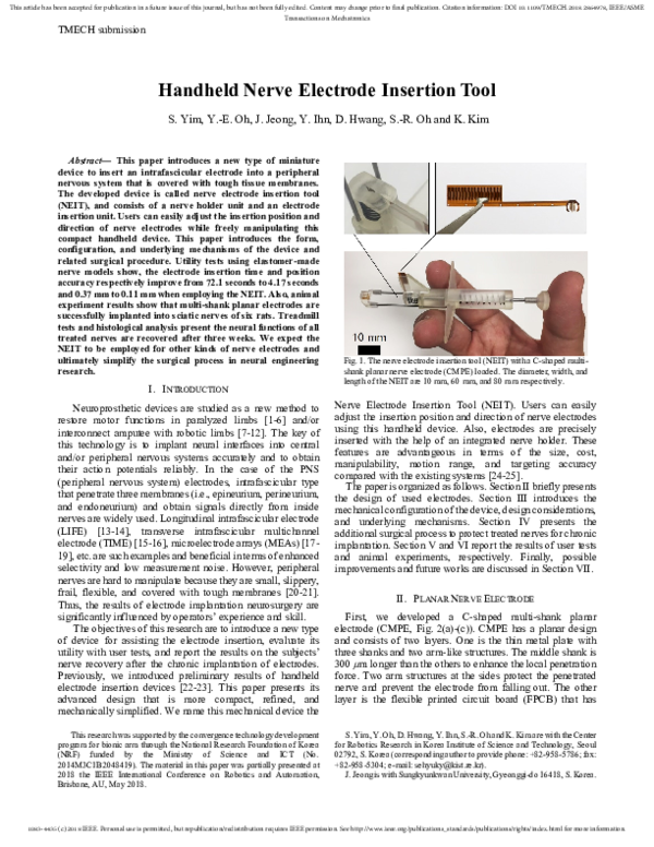 (PDF) Handheld Nerve Electrode Insertion Tool