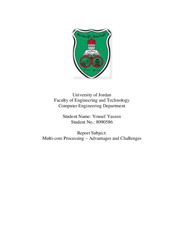 (PDF) Multi-core Processing-Advantages and Challenges (PDF) Multi-core Processing-Advantages and Challenges