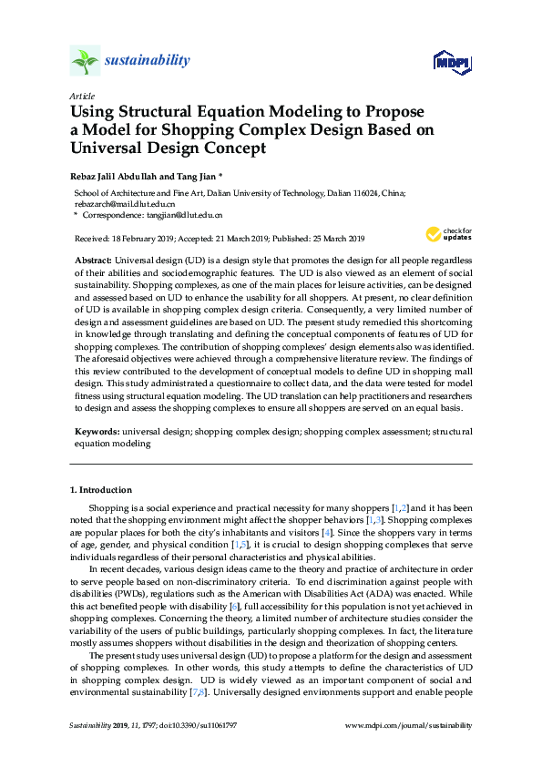 (PDF) Using Structural Equation Modeling to Propose a Model for ...