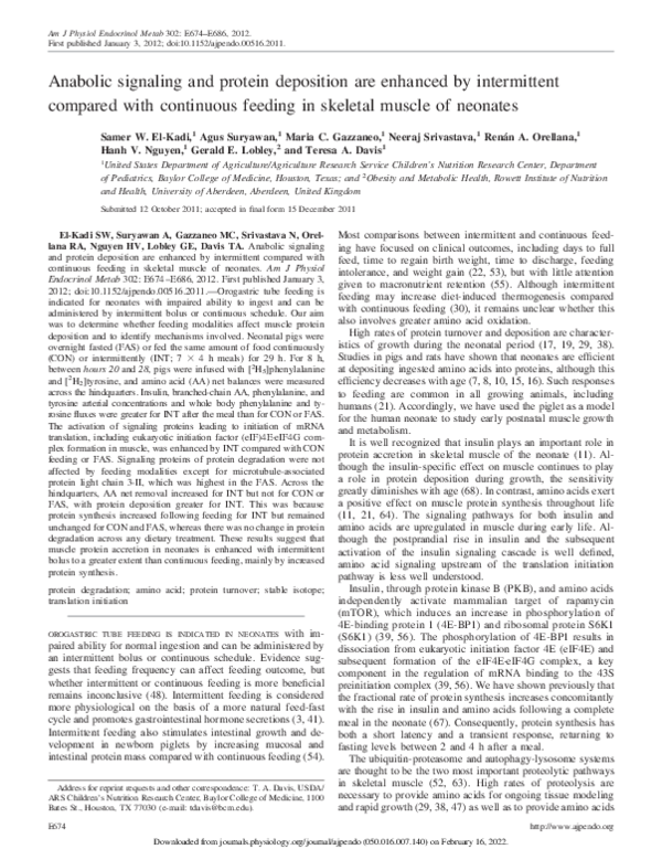 (PDF) Anabolic signaling and protein deposition are enhanced by ...
