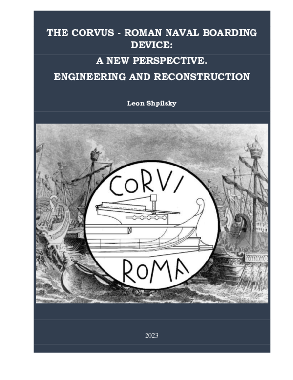 (PDF) THE CORVUS - ROMAN NAVAL BOARDING DEVICE: A NEW PERSPECTIVE ...