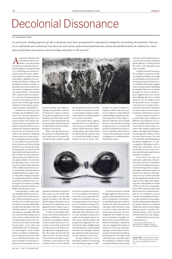 (PDF) "Decolonial Dissonance"