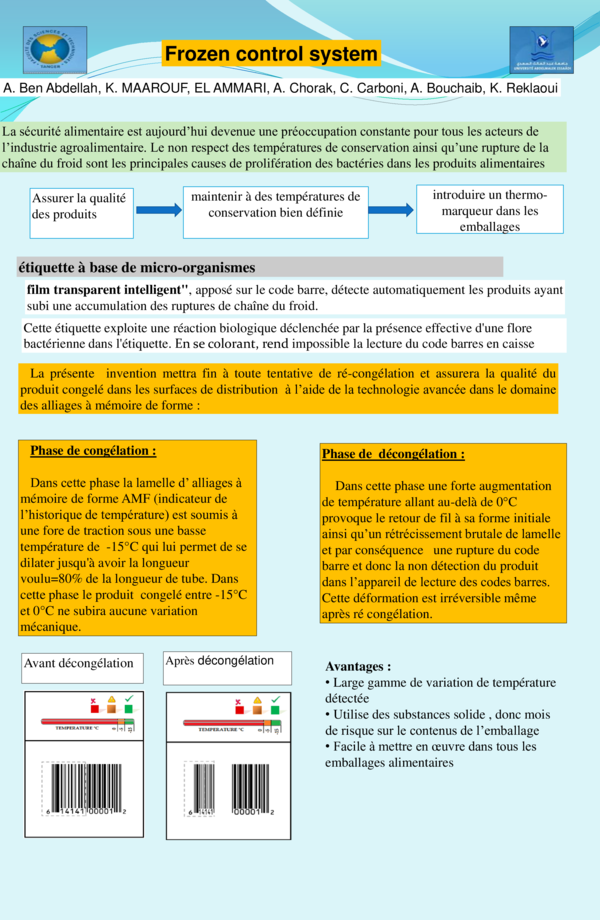 (PDF) Frozen control system