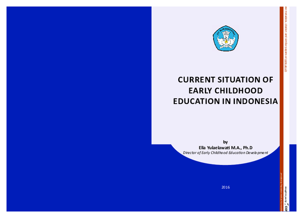 (PDF) Current situation of early childhood education in Indonesia