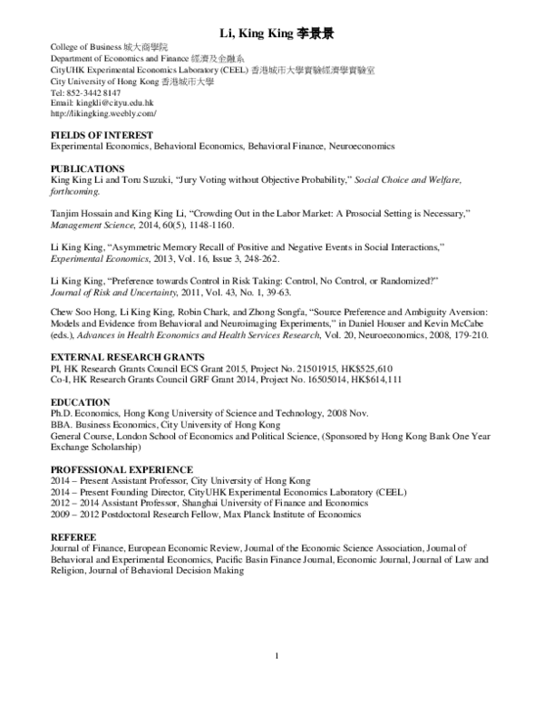 (PDF) Li King King