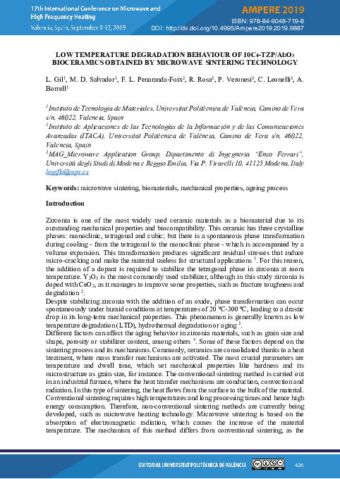 (PDF) Effect of 10Ce-TZP/Al2O3 nanocomposite particle amount and sintering temperature on the ...