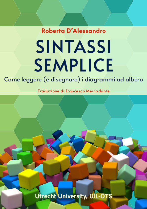 (PDF) Sintassi Semplice. Come leggere (e disegnare) i diagrammi ad albero