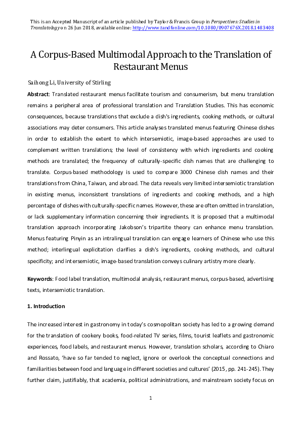 (PDF) A corpus-based multimodal approach to the translation of ...