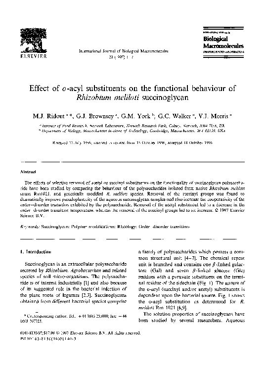 (PDF) Effect of o-acyl substituents on the functional behaviour of ...