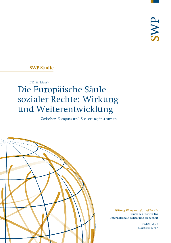 (PDF) Die Europäische Säule sozialer Rechte: Wirkung und ...