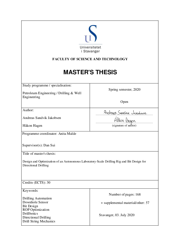 (PDF) Design and Optimization of an Autonomous Laboratory-Scale ...