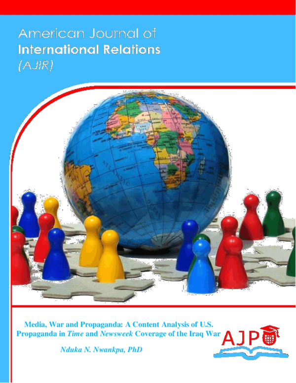 (PDF) Media, war and propaganda: A content analysis of U.S. propaganda ...