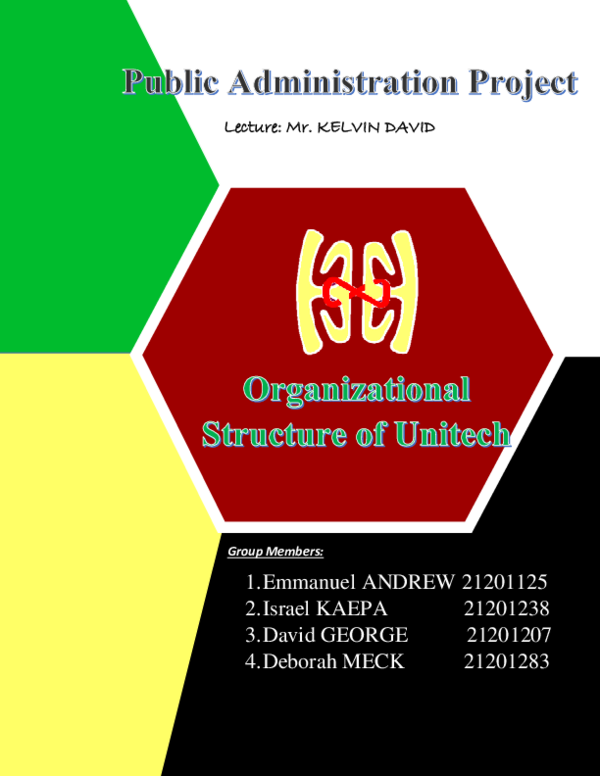 (PDF) PNG UOT ORGANISATIONAL STRUCTURE
