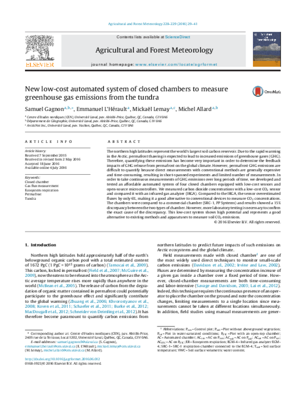 (PDF) New low-cost automated system of closed chambers to measure ...