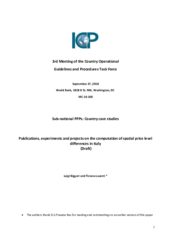 (PDF) 3rd Meeting of the Country Operational Guidelines and Procedures ...
