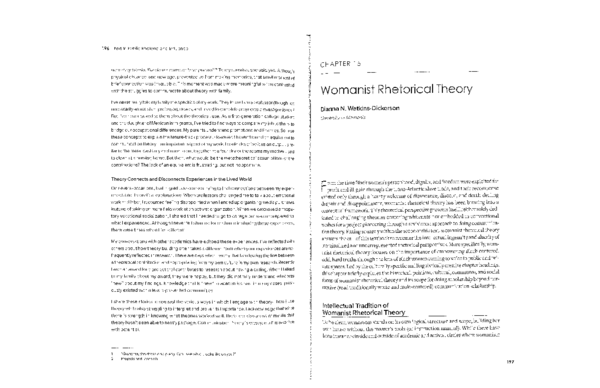 (PDF) Womanist Rhetorical Theory