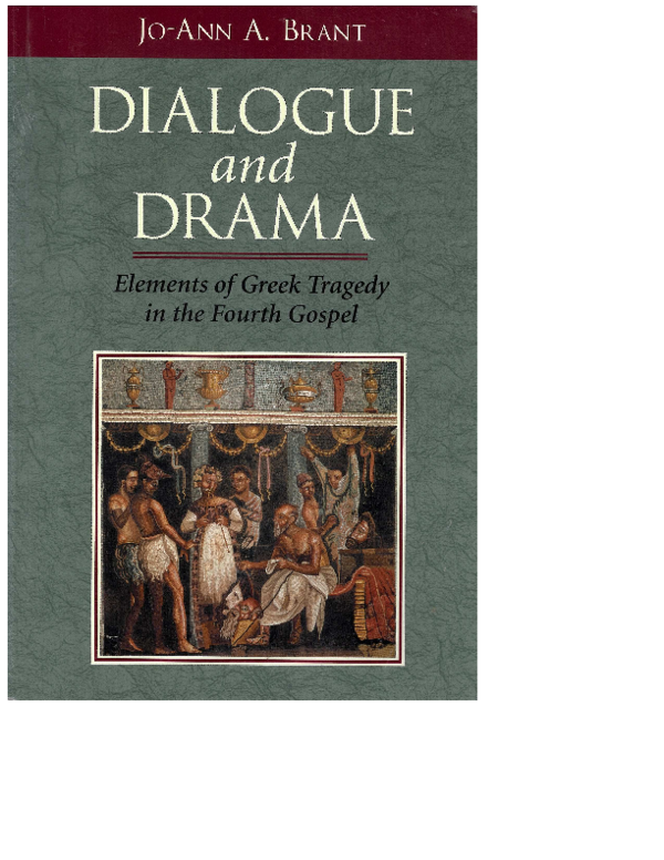 (PDF) Dialogue Chapter 3 Dramatis Personae