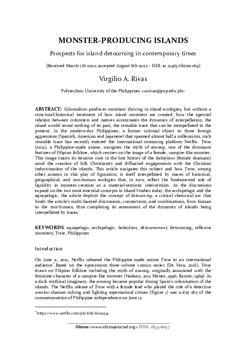 (PDF) Monster-producing Islands: Prospects for island detourning in ...