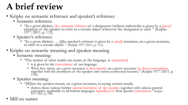 (PDF) 2023.05.04 Kripke's Lecture I of Naming and Necessity