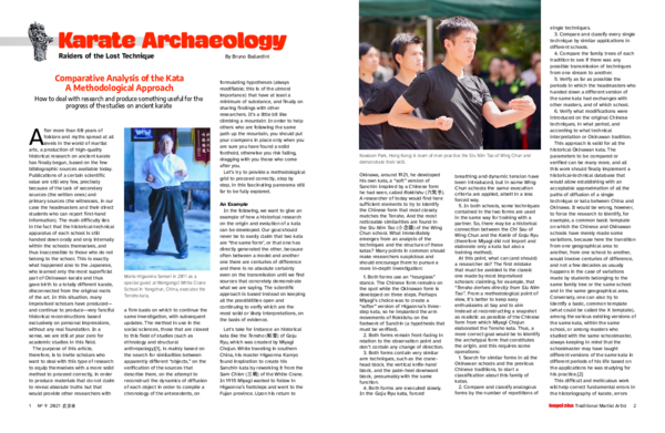 (PDF) Comparative Analysis of the Kata A Methodological Approach