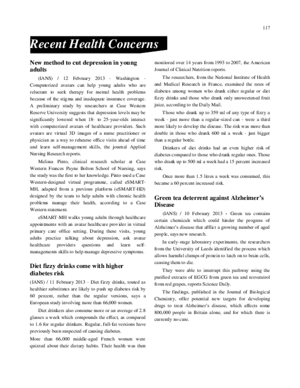 (PDF) New Health Concerns Vol.16(1)