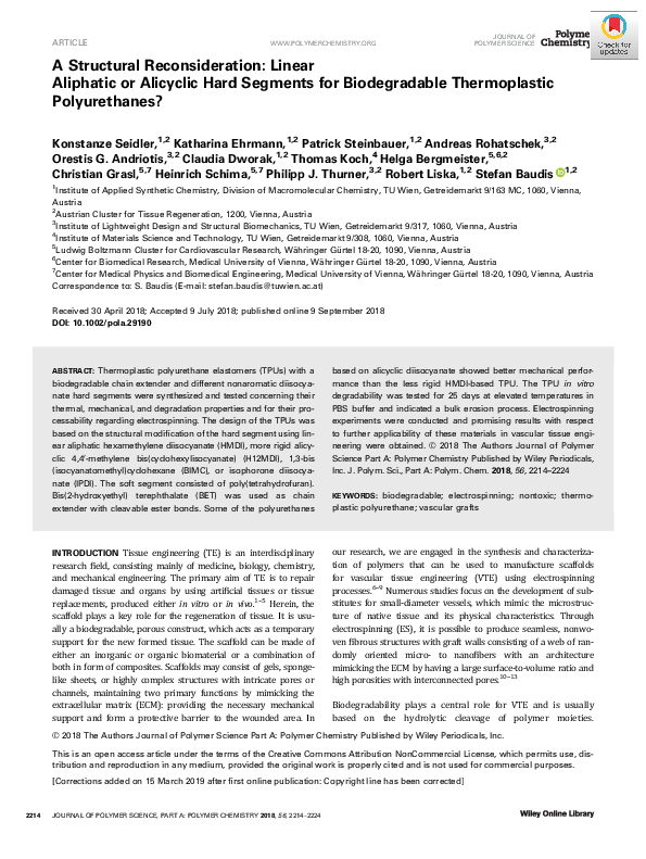(PDF) A structural reconsideration: Linear aliphatic or alicyclic hard ...