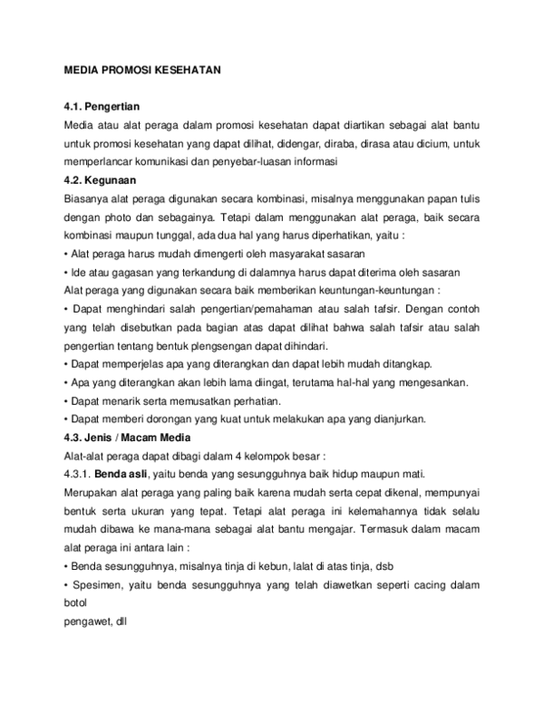 (PDF) MEDIA PROMOSI KESEHATAN