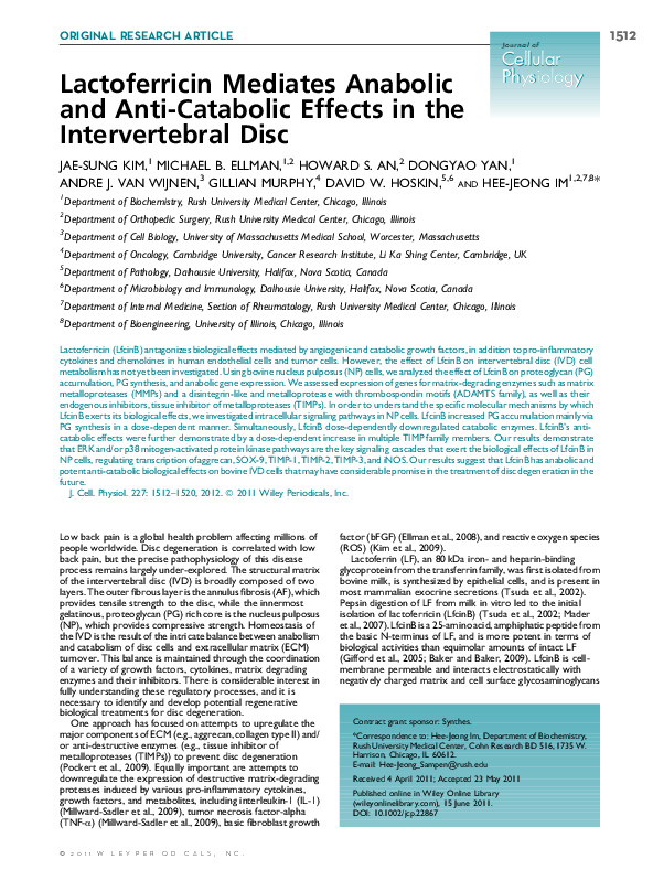 (PDF) Lactoferricin mediates anabolic and anti-catabolic effects in the ...