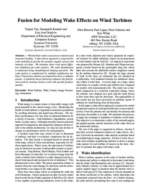 (PDF) Using edge-detector to model wake effects on wind turbines