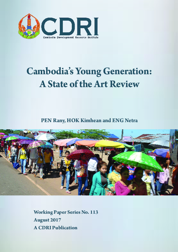 (PDF) Cambodia's Young Generation: A State of the Art Review