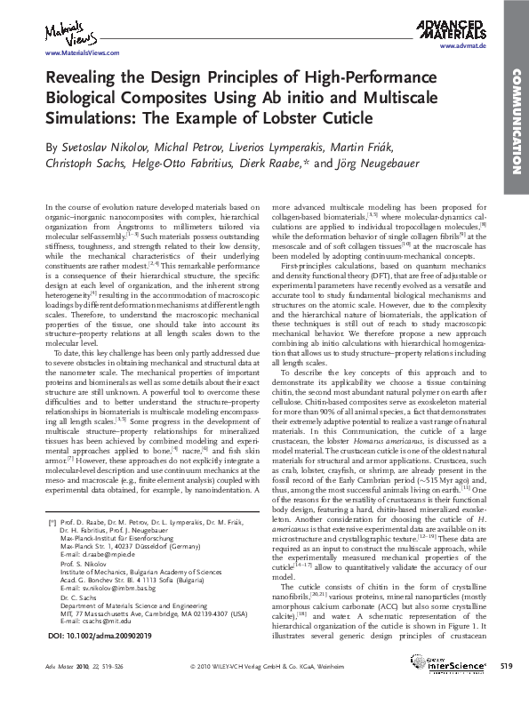 (PDF) Revealing the Design Principles of High-Performance Biological ...