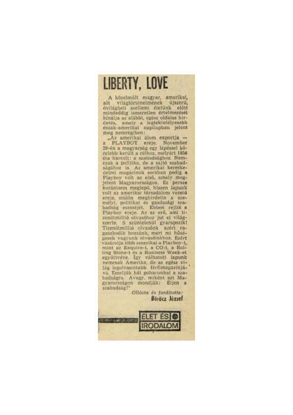 (PDF) Liberty, Love