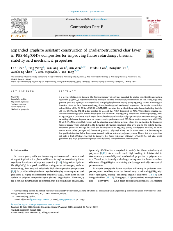 (PDF) Expanded graphite assistant construction of gradient-structured ...