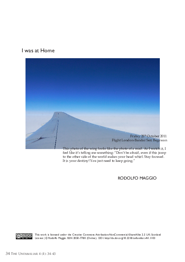 (PDF) “I was at Home!” The Dream of Representation in the ...