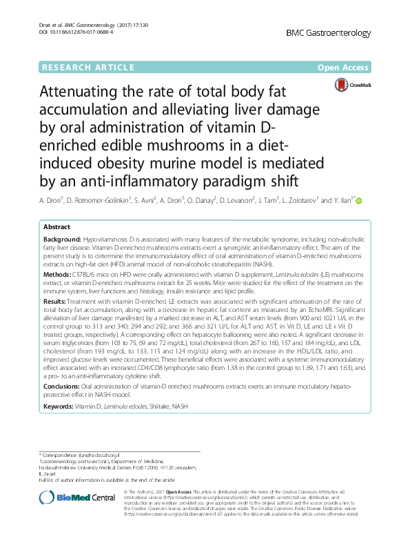 (PDF) Attenuating the rate of total body fat accumulation and ...