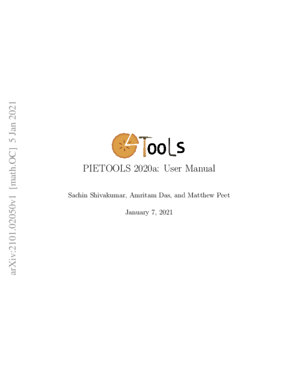 (PDF) PIETOOLS 2020a: User Manual