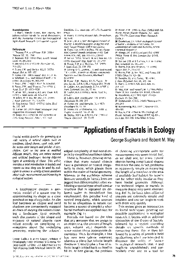 (PDF) Fractals in science