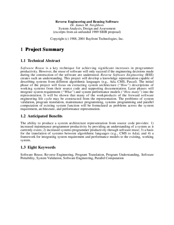 (PDF) Project Summary Project Summary | Ic Al - Academia.edu