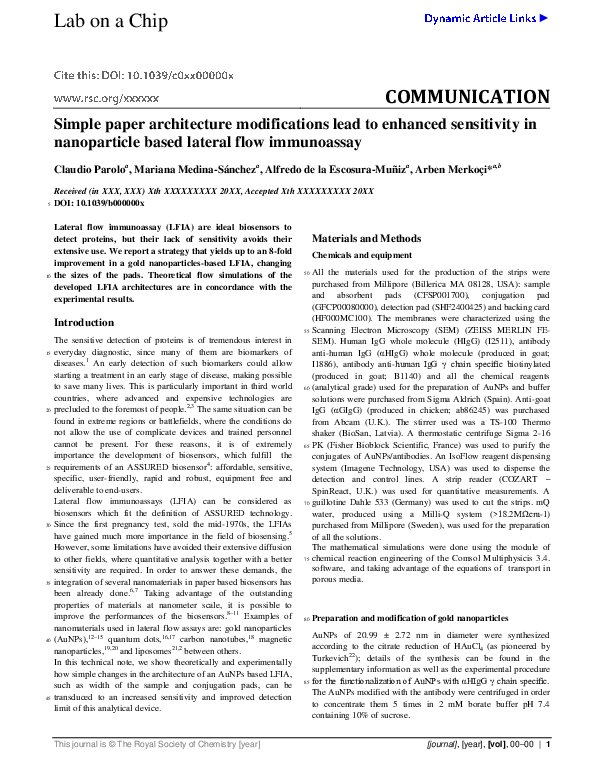 (PDF) Simple paper architecture modifications lead to enhanced ...