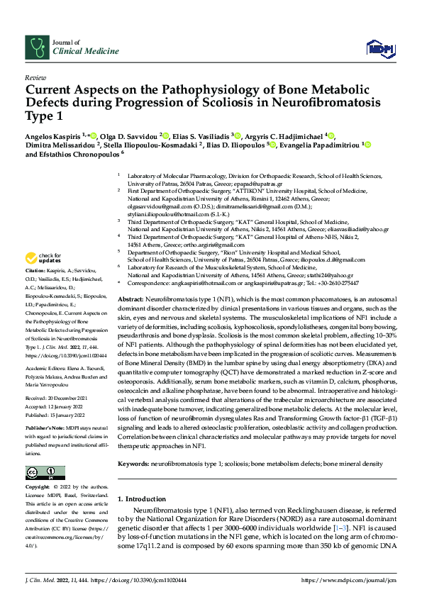 (PDF) Current Aspects on the Pathophysiology of Bone Metabolic Defects ...