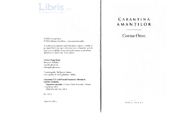 (PDF) Carantina amantilor - Corina Ozon