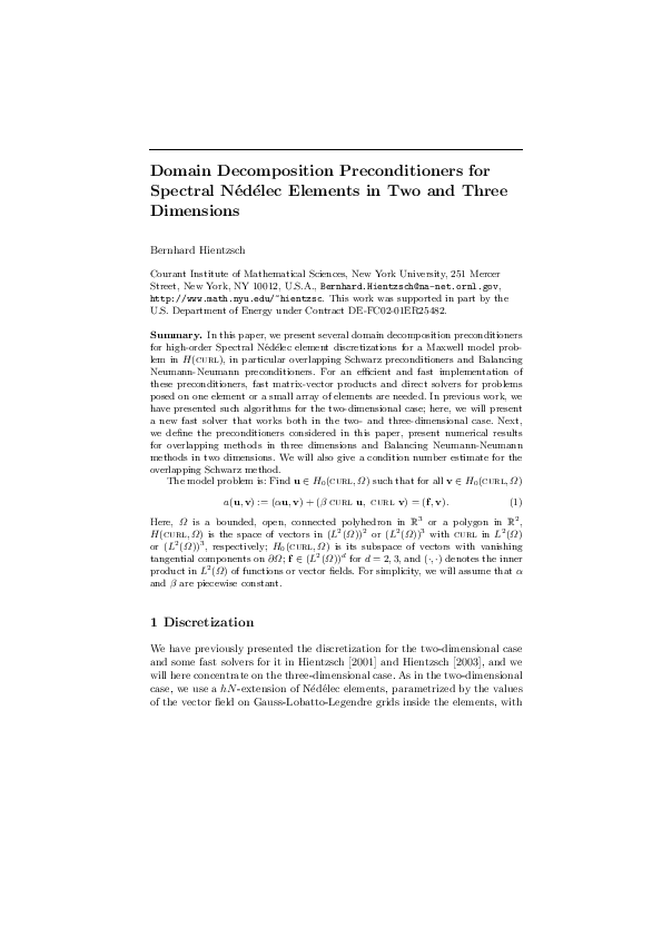 Domain Decomposition Preconditioners for Spectral Nédélec Elements in Two and Three Dimensions