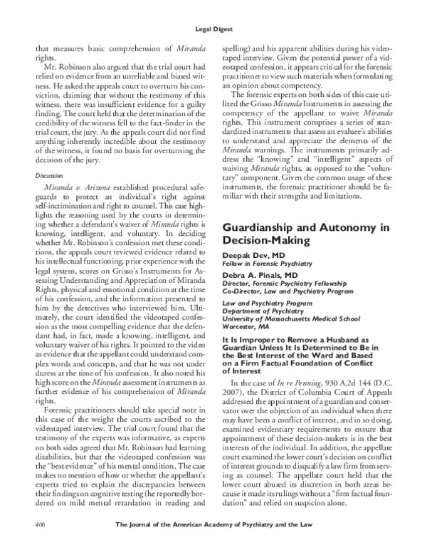 (PDF) Guardianship and Autonomy in Decision-Making