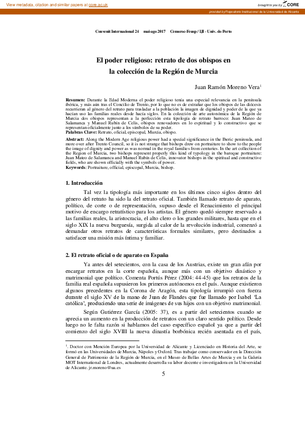 (PDF) El poder religioso: retrato de dos obispos en la colección de la ...