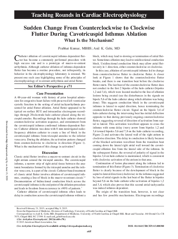 (PDF) Sudden change from counterclockwise to clockwise flutter during ...