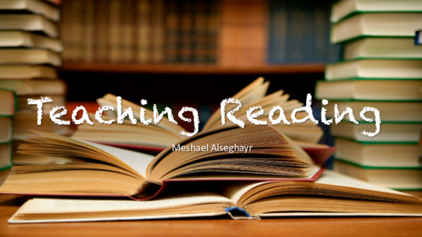 (PDF) Teaching reading (PDF) Teaching reading
