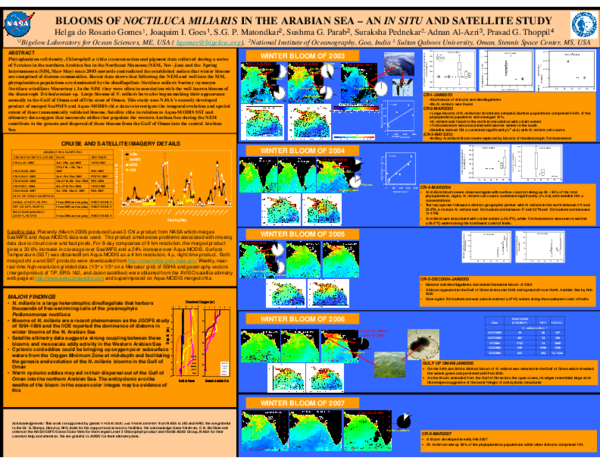 (PDF) Blooms of Noctiluca miliaris in the Arabian Sea--An in situ and ...