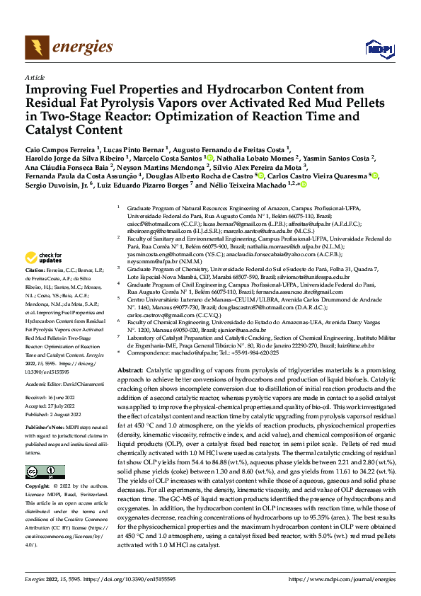 (PDF) Improving Fuel Properties and Hydrocarbon Content from Residual ...